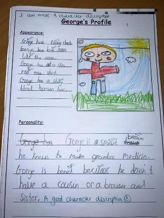 📝🌟 Year 3 Character Description – Literary Stars in the Making! 📚👧🏼👦🏿 ...